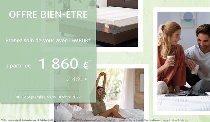 Nos offres et promotions | TEMPUR®