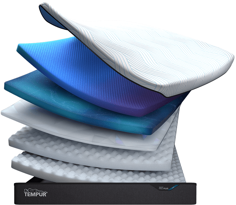 TEMPUR Pro® Plus SmartCool™ Mattress | 25cm Deep | TEMPUR® UK