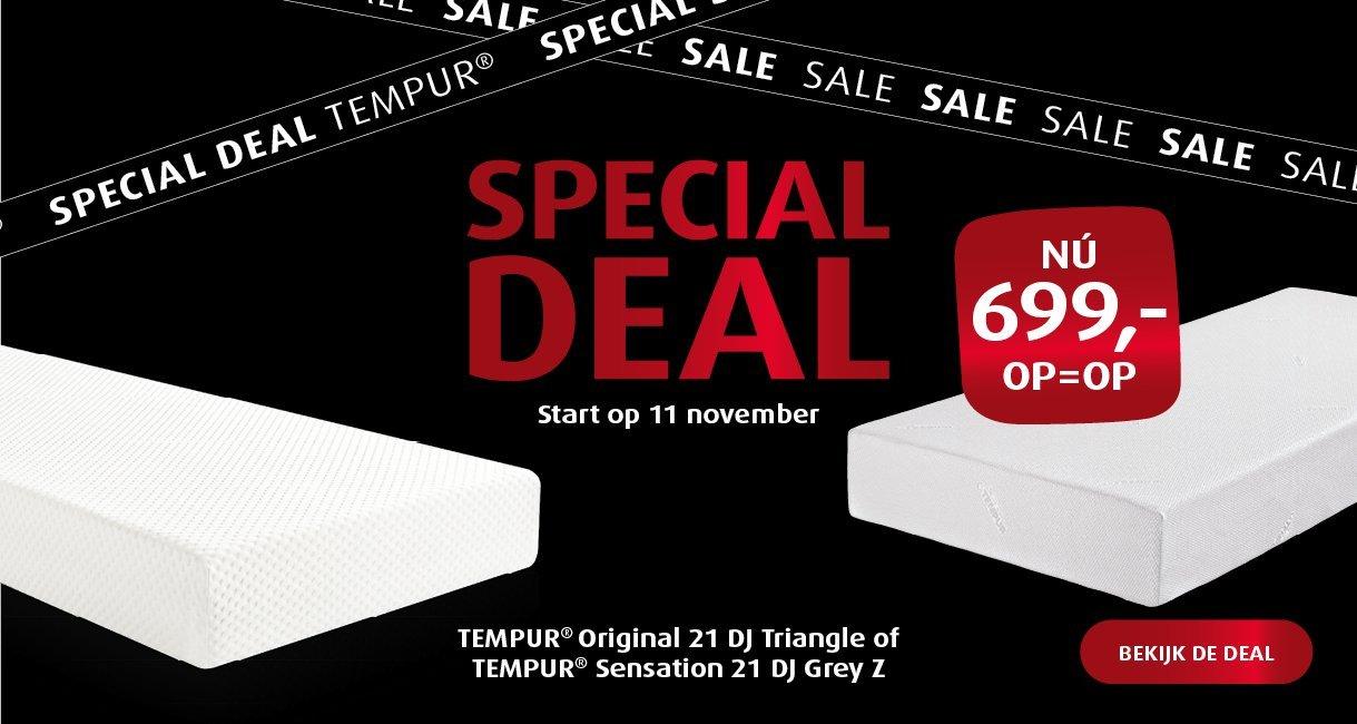 Profiteer van aantrekkelijke aanbiedingen | TEMPUR®️