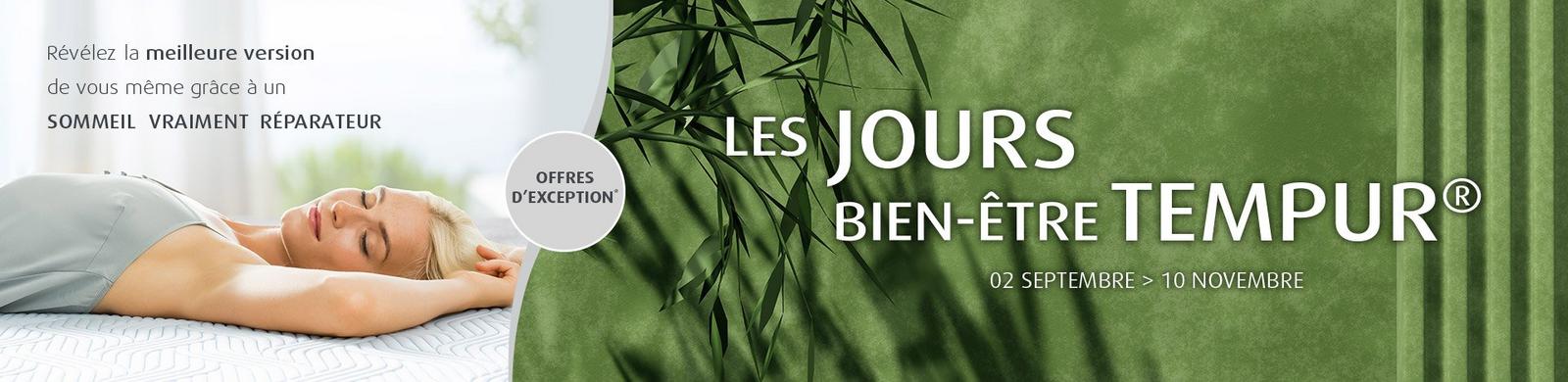 Nos offres et promotions | TEMPUR®