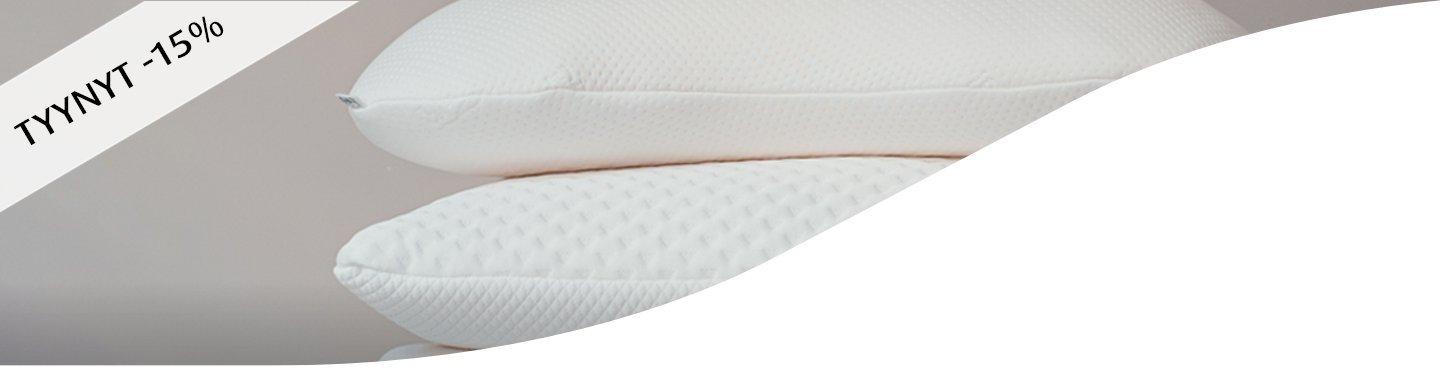 Tyynyt | Laadukkaat, niskan asentoa tukevat TEMPUR-tyynyt