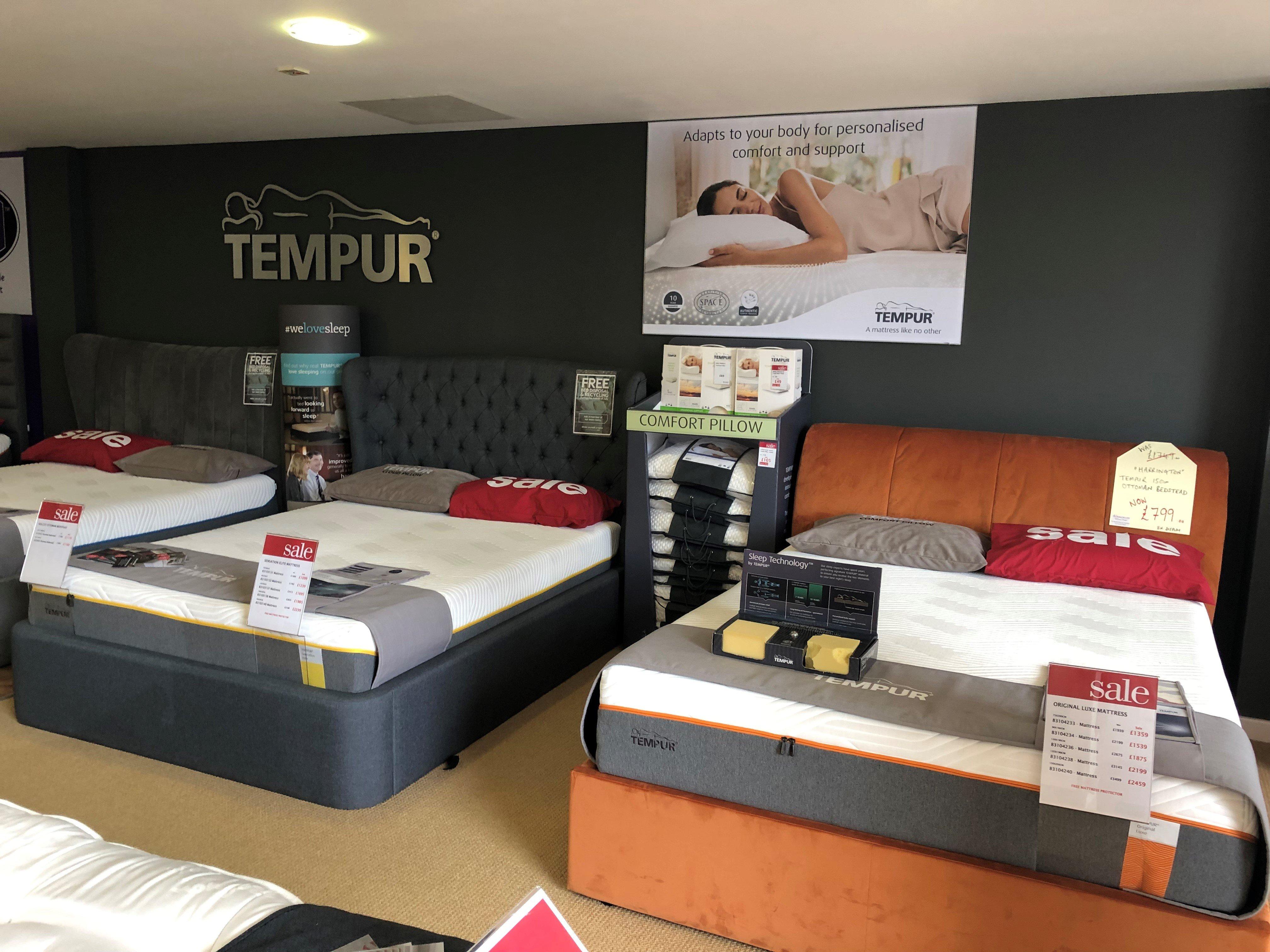 TEMPUR® near Upminster | Roomes Furniture | TEMPUR® UK